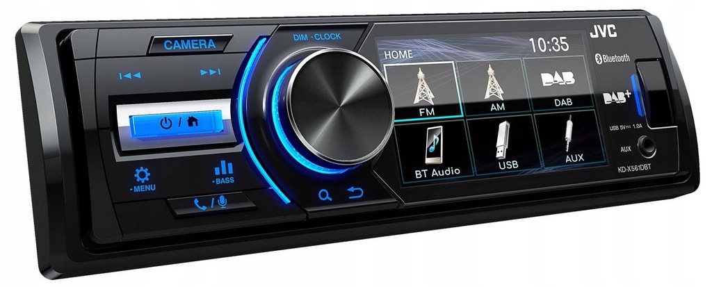 JVC KD-X561DBT Radio samochodowe Bluetooth BT DAB - 8549809636 - oficjalne archiwum Allegro