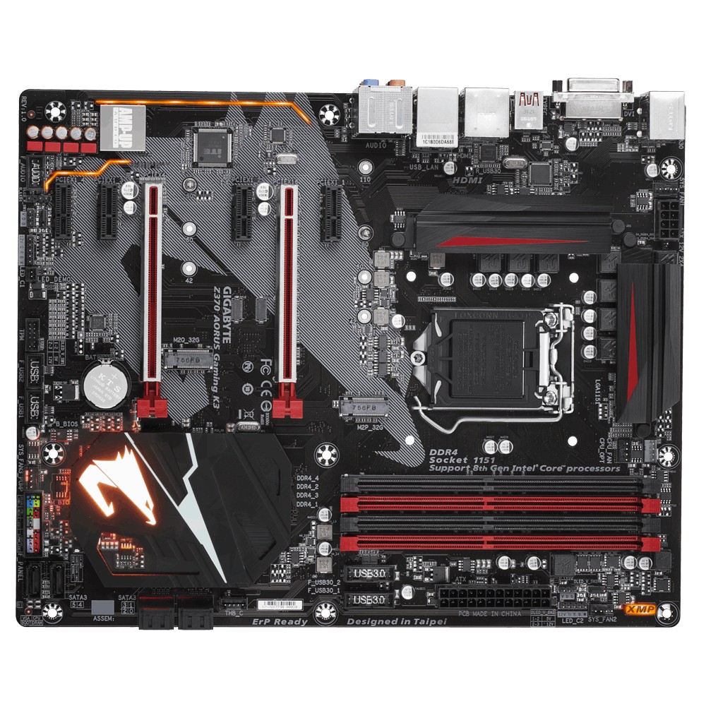 Płyta główna Gigabyte Z370 AORUS Gaming K3 ATX - 7024536743 - oficjalne ...