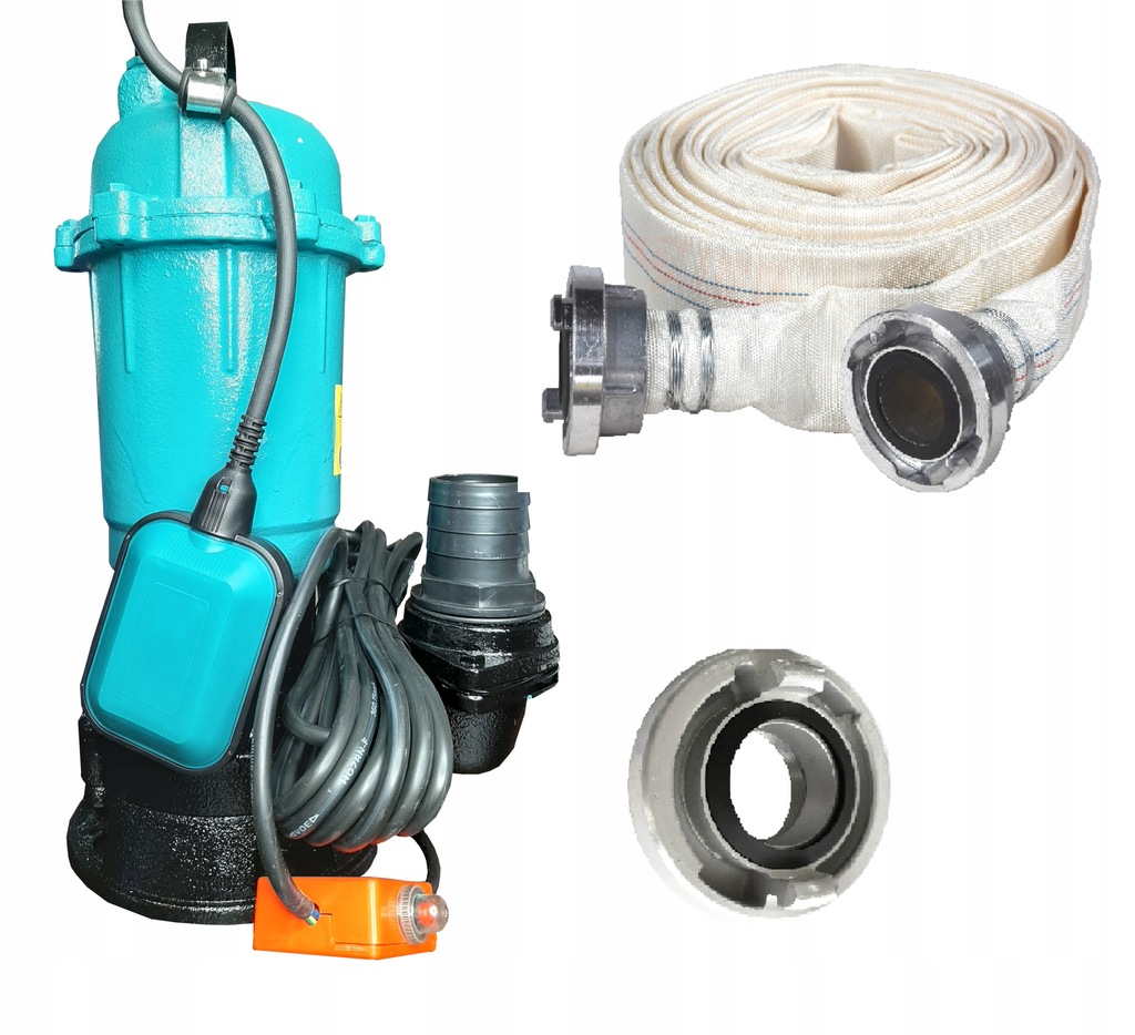 ZESTAW POMPA WQ FURIO 1500 OMNIGENA +WĄŻ +ZŁĄCZKA - 9854901121 - oficjalne archiwum Allegro