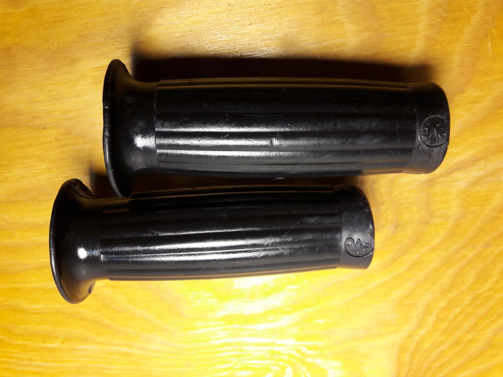 ROWER ROMET REKSIO SZARIK GUMY NA KIEROWNICĘ PRL - 11687218116 ...