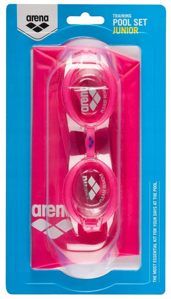 ARENA JUNIOR okulary gogle + czepek Pływackie - 10237896012 - oficjalne ...