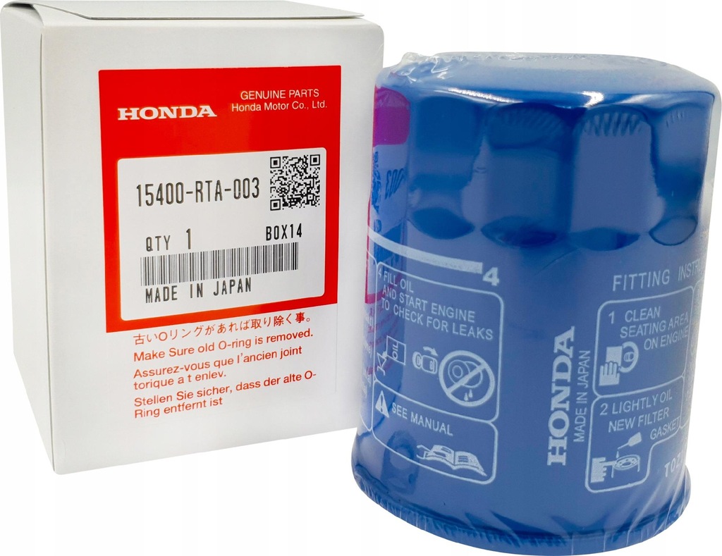 HONDA OE 15400-RTA-003 15400RTA003 FILTR OLEJU - 13040102422 ...