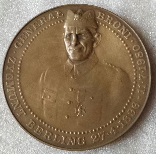 Medal GEN. Zygmunt Berling Bitwa Pod Lenino - 13390672232 - oficjalne ...