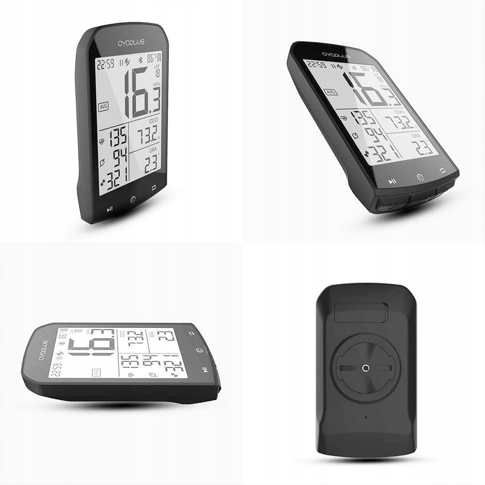 Licznik rowerowy bezprzewodowy Cycplus M1 ANT+ GPS - 11613467725 ...