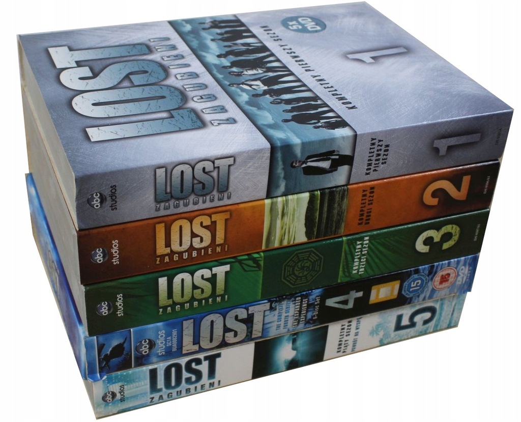 Lost Zagubieni sezon 1-5 - 14237711962 - oficjalne archiwum Allegro