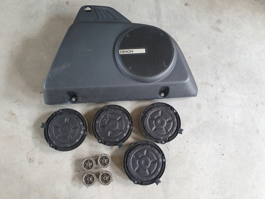 NAGŁOŚNIENIE DENON GŁOŚNIK SUBWOOFER CITROEN DS5 - 12378813246 - oficjalne archiwum Allegro