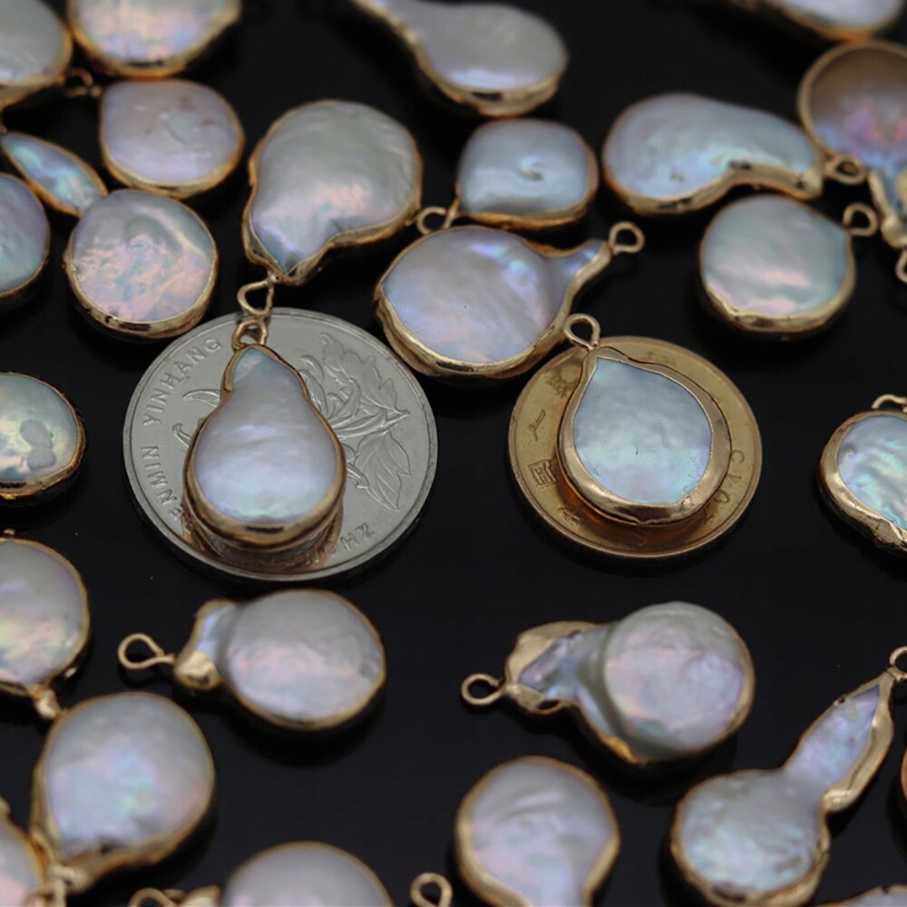 Perła naturalna Perła o nieregularnym kształcie Wi - 13001467388 ...