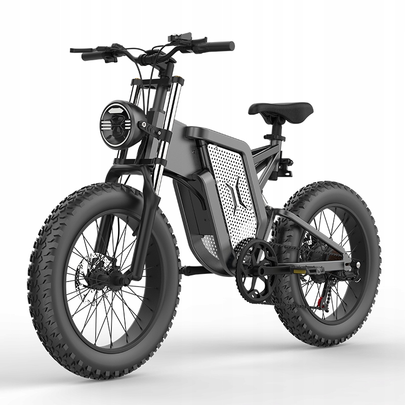 Rower Elektryczny Cross Country/MTB /Śnieg 2000W - 12939873559 ...