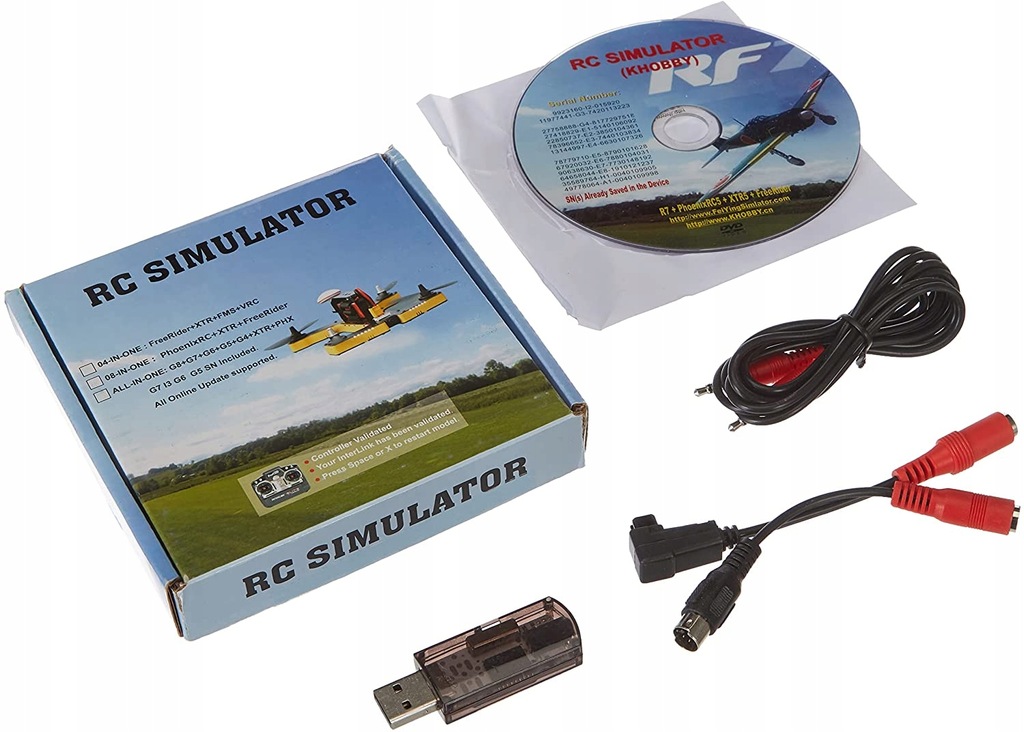 22-1 Rc Flight Simulator G7 Phoenix 5.0 XTR Flysky - 12088584879 ...