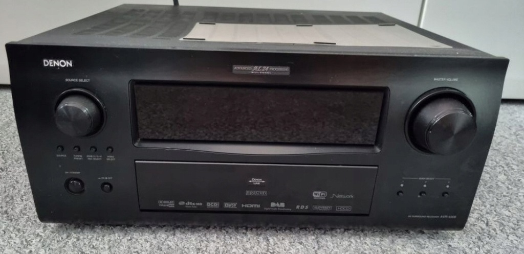 Amplituner Denon AVR 4308 czarny - 14471278143 - oficjalne archiwum Allegro