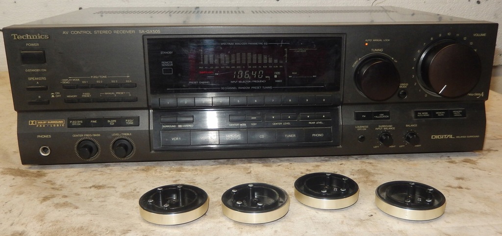 Amplituner Technics SA-GX505 - 12030539973 - oficjalne archiwum Allegro