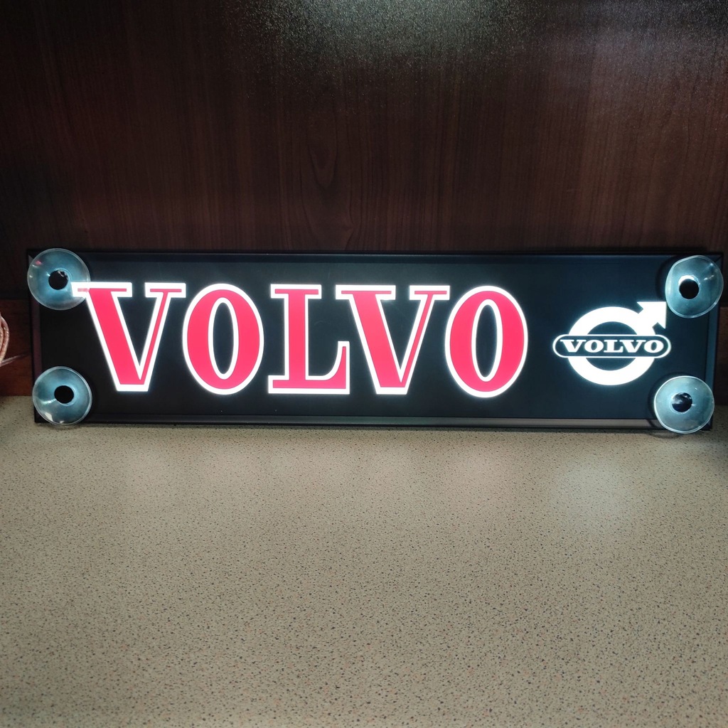 TABLICZKA PODŚWIETLANA TIR VOLVO+ LOGO 24 V - 11944586296 - oficjalne ...