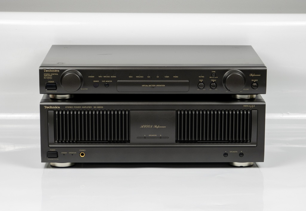 Wzmacniacz TECHNICS SE-A800S + SU-C800U - 12738390262 - oficjalne archiwum Allegro