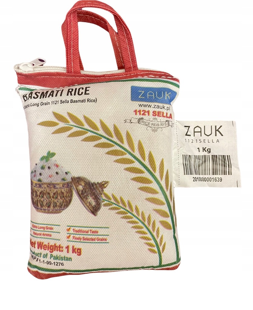 Ryż Basmati Zauk 1Kg premium 1121 SELLA do pilaw - 12445125818 ...