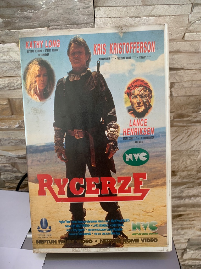 Rycerze VHS Kris Kristofferson - 11932700333 - oficjalne archiwum Allegro
