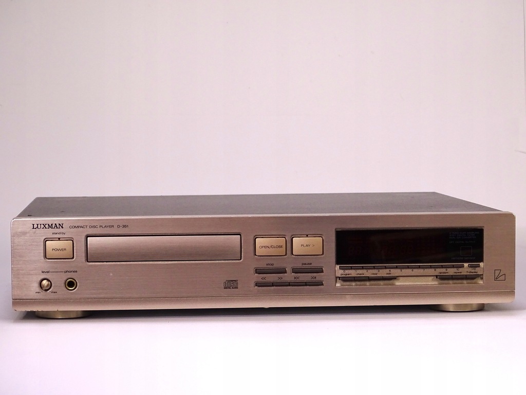 LUXMAN D-351 ODTWARZACZ CD - 9755728135 - oficjalne archiwum Allegro