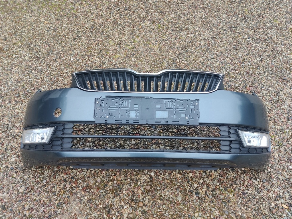 SKODA RAPID 5JA ZDERZAK PRZEDNI PRZÓD 2012- - 14899809108 - oficjalne ...