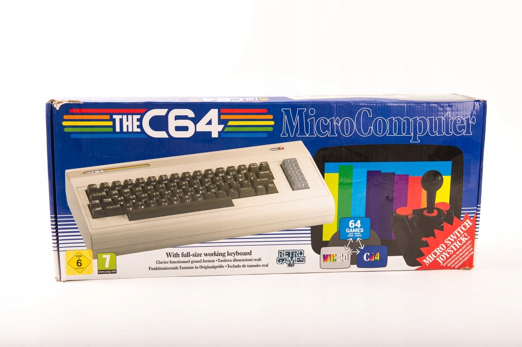 Konsola Commodore Micro Computer The C64 MAXI +GRY - 12290993680 ...