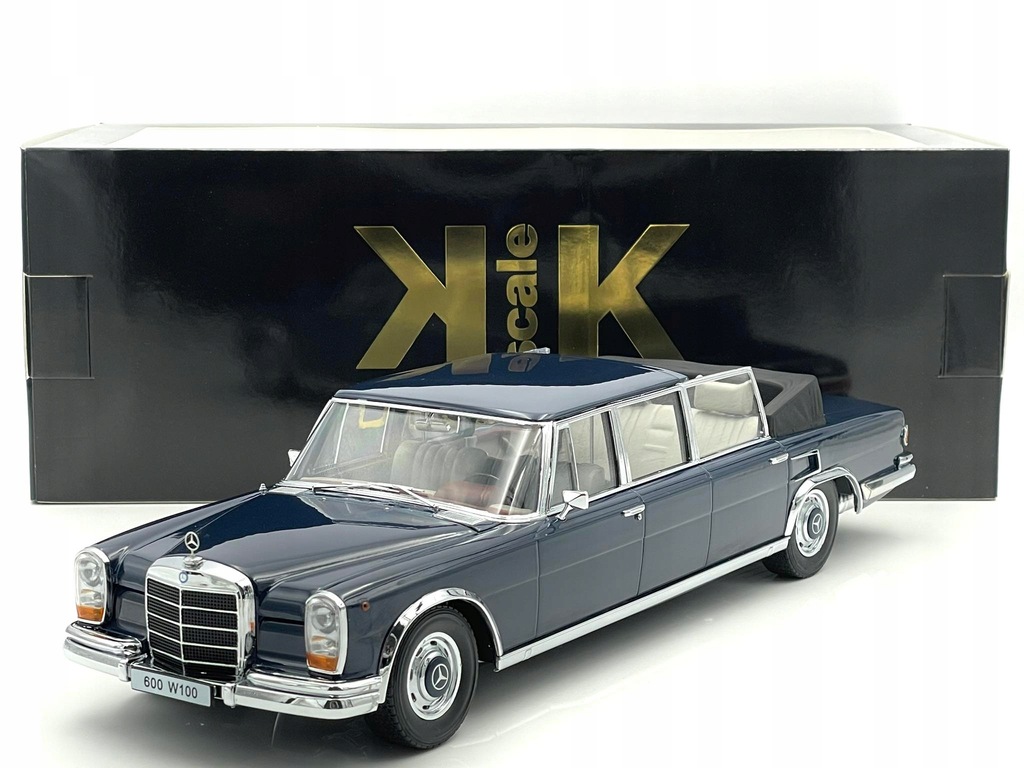 Mercedes 600 W100 Landaulet - 1964 KK-Scale 1:18 - 13820941404 - oficjalne archiwum Allegro