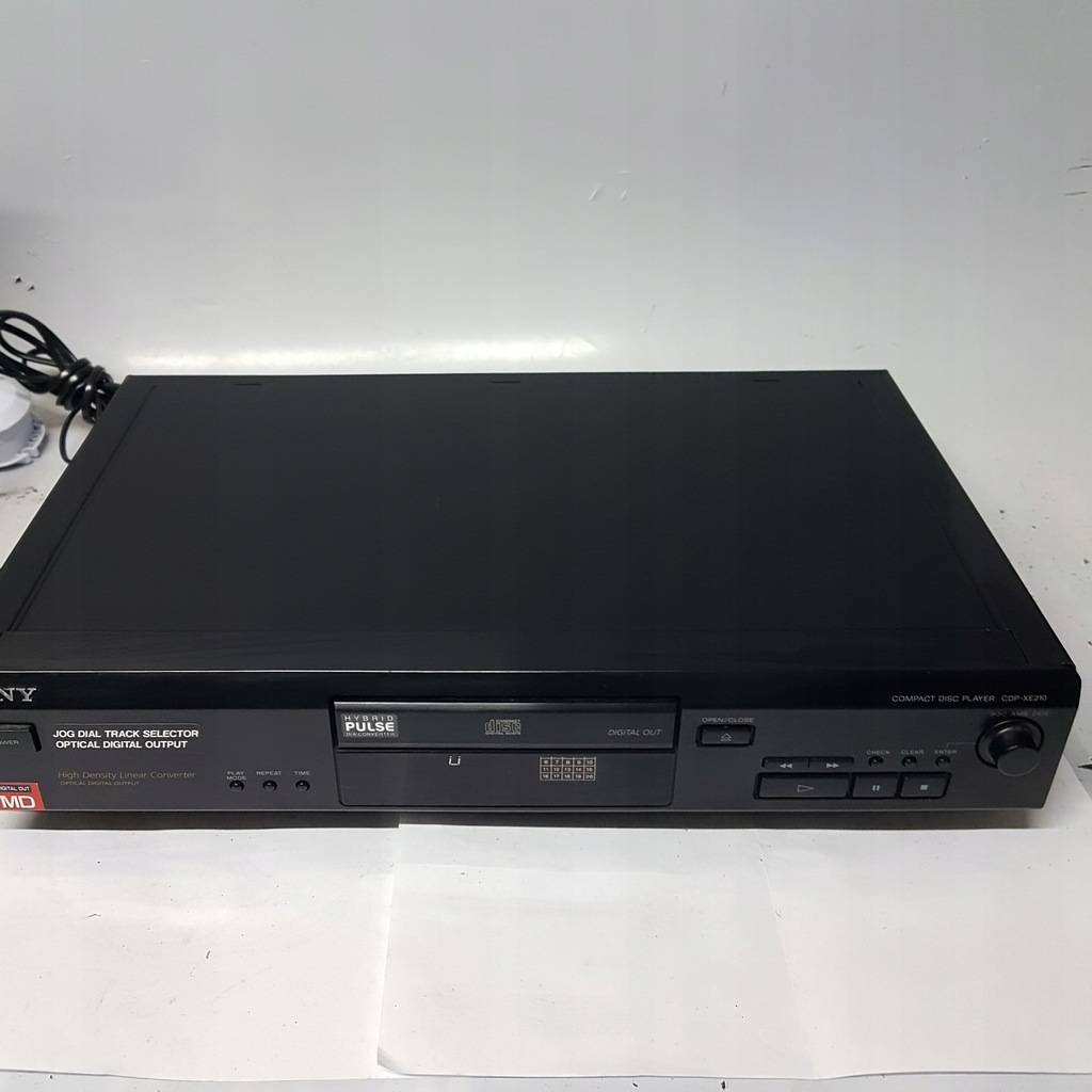 Odtwarzacz CD Sony CDP-XE210 optical - 13083499467 - oficjalne archiwum Allegro