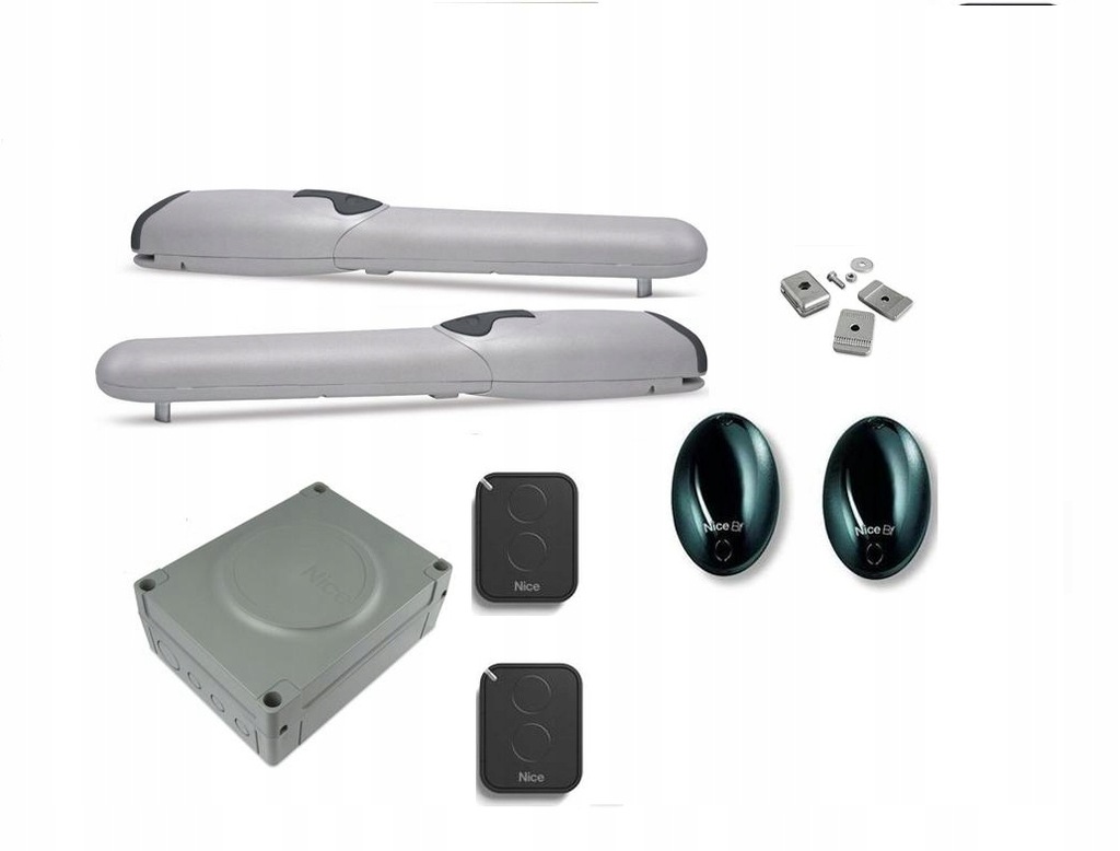 Zestaw NICE WINGO 2024 24V do bramy dwuskrzydłowej - 13362921182 - oficjalne archiwum Allegro