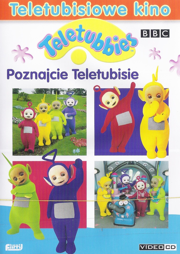 Film teletubbies poznajcie teletubisie płyta VCD - 14855857228 ...