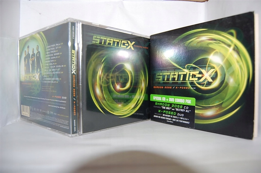 STATIC-X - Shadow Zone / X-Posed (CD+DVD) LTD - 7800390391 - oficjalne ...