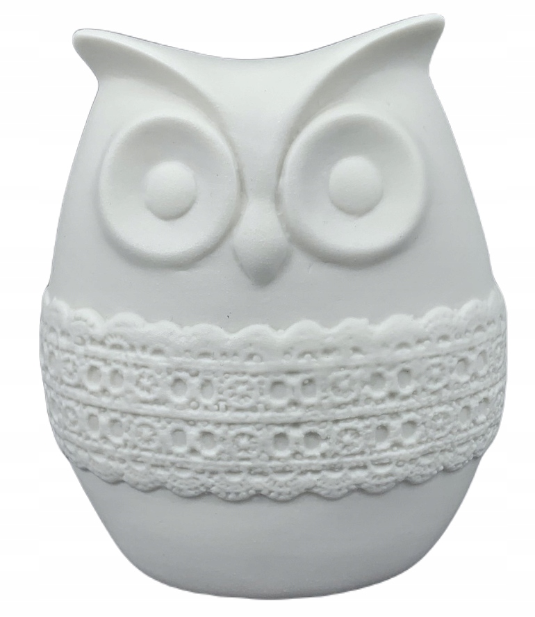 Figurka sowa - porcelana - 12721491585 - oficjalne archiwum Allegro