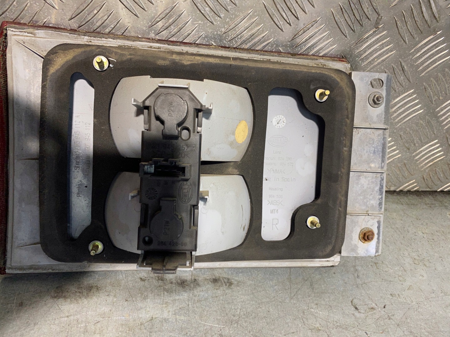 Vw sharan 7m 7m3 i facelift tail light rear right in trunk trunk trunk ...