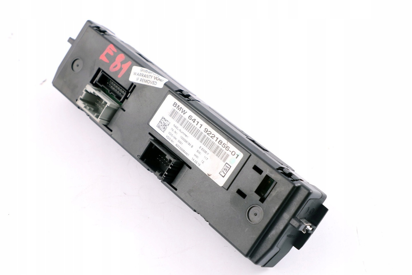 BMW E81 E87 E90 E91 E92 PANEL KLIMATIZÁCIE 9221856 - Karson.sk