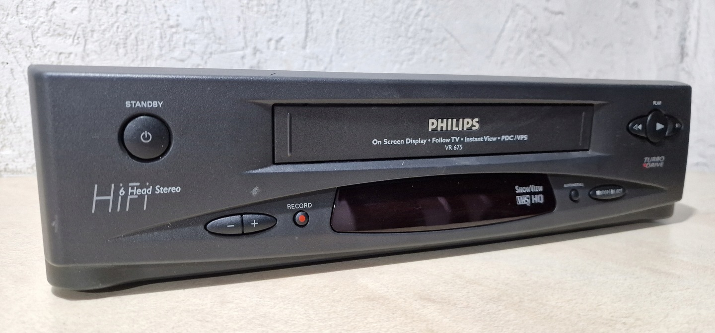 Video vaizdo registratorius philips vr-675 vr 675 valdymo pultas 🏷️ 122 ...