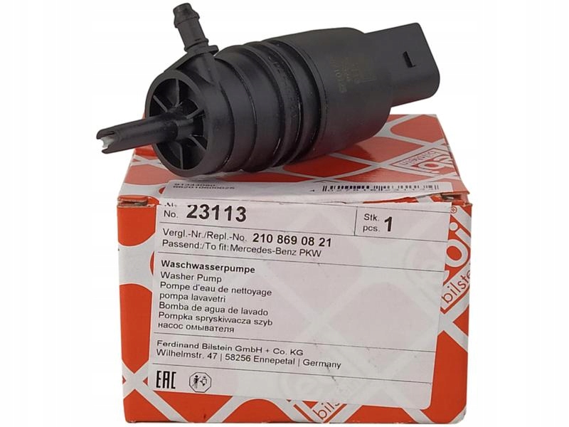 Febi bilstein 23113 pump washer washer front glass - Best Price in XDALYS