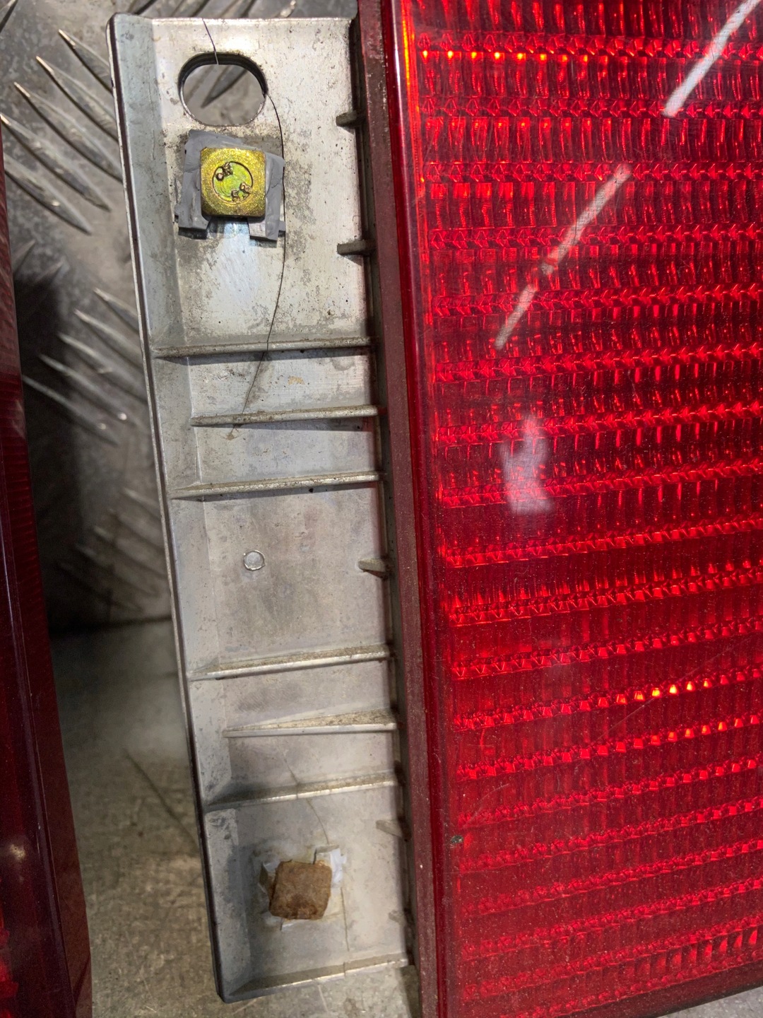 Vw sharan 7m 7m3 i facelift tail light rear right in trunk trunk trunk ...