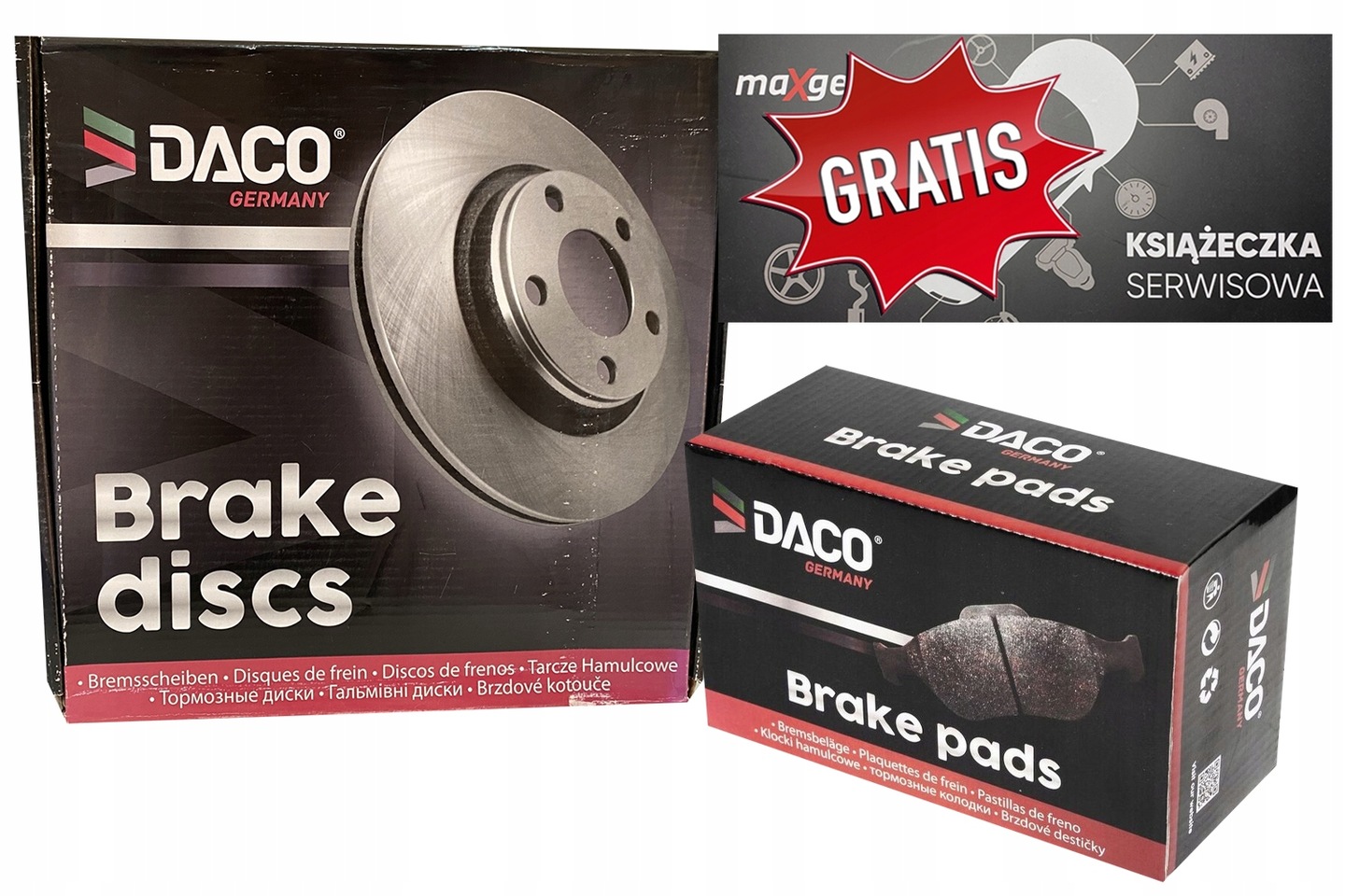 Daco discs i brake pads opel astra h. gtc - low price XDALYS