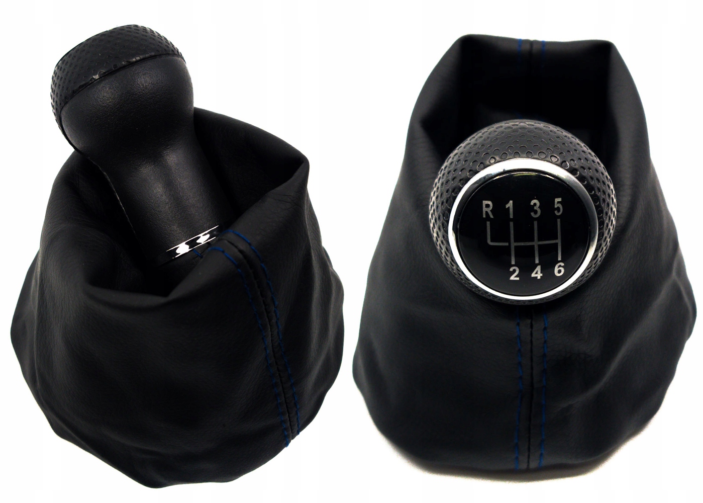 SHIFTER KNOB GEAR STICK LEATHER VW JETTA MK2 1984-1992