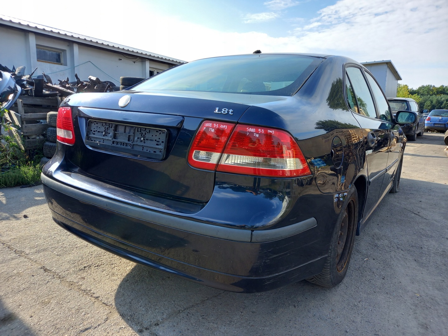 Saab 9-3 ii bumper rear rear rear 257 - Best Price in XDALYS