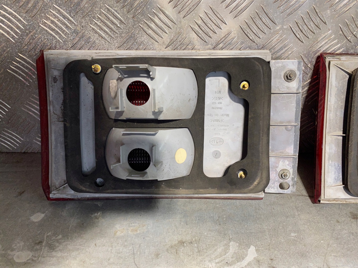 Vw sharan 7m 7m3 i facelift tail light rear right in trunk trunk trunk ...