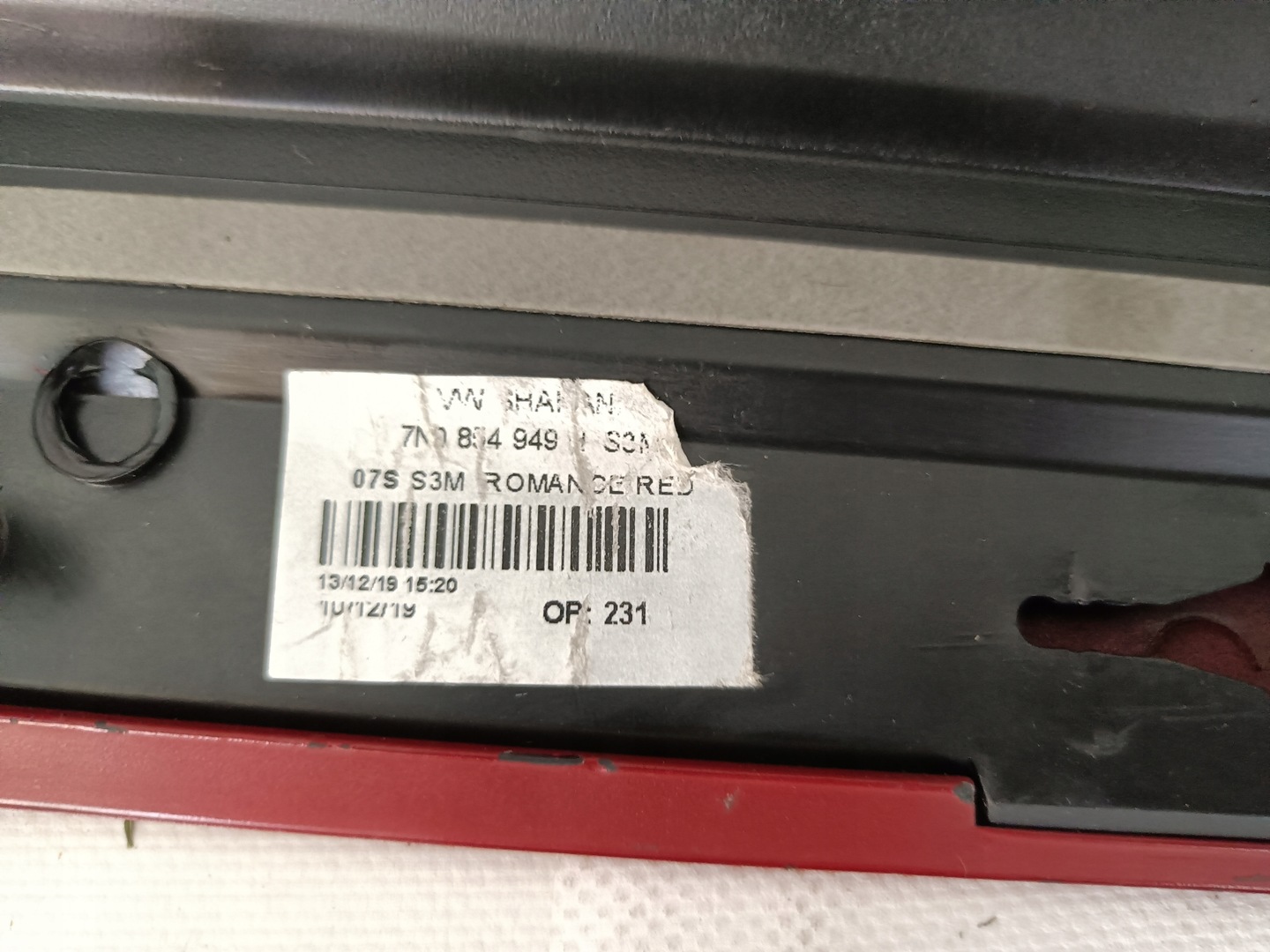 Volkswagen oe 7n0854949h xx trim door - low price XDALYS