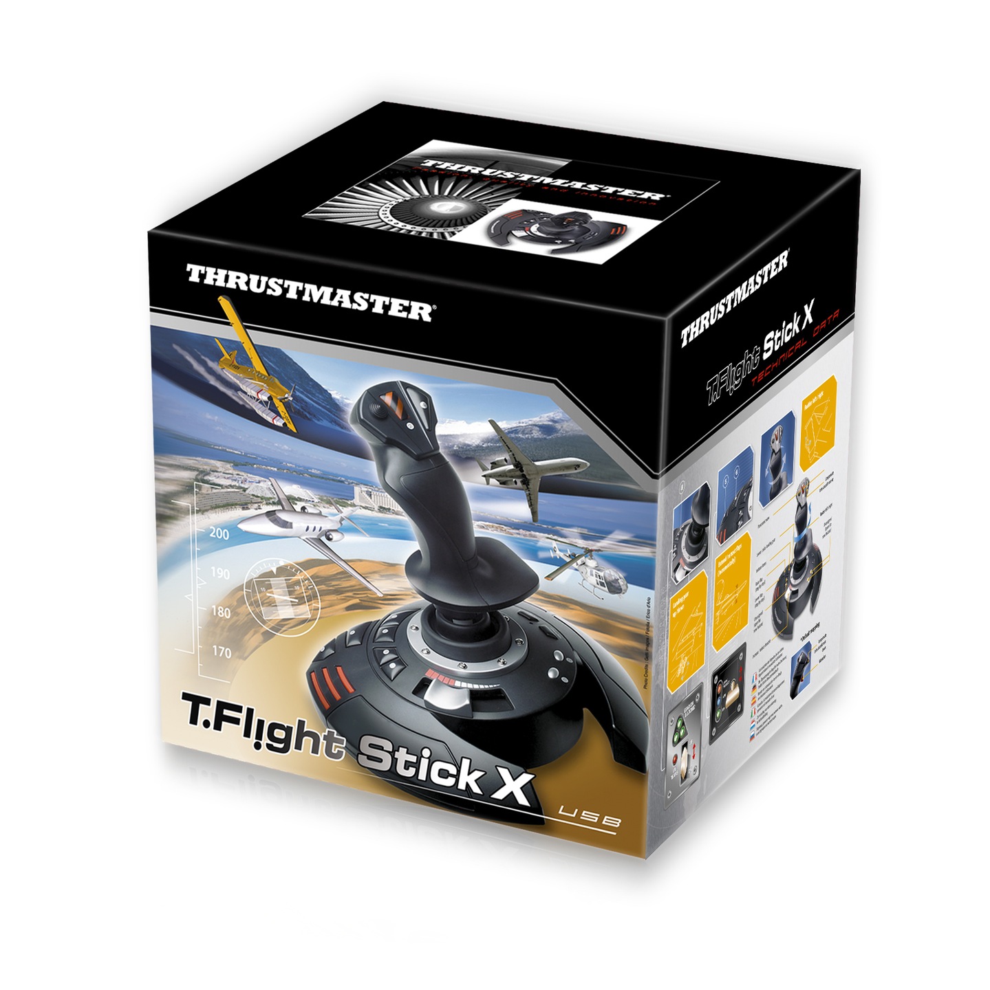 Джойстик thrustmaster t.flight stick x - купить в DARSTAR