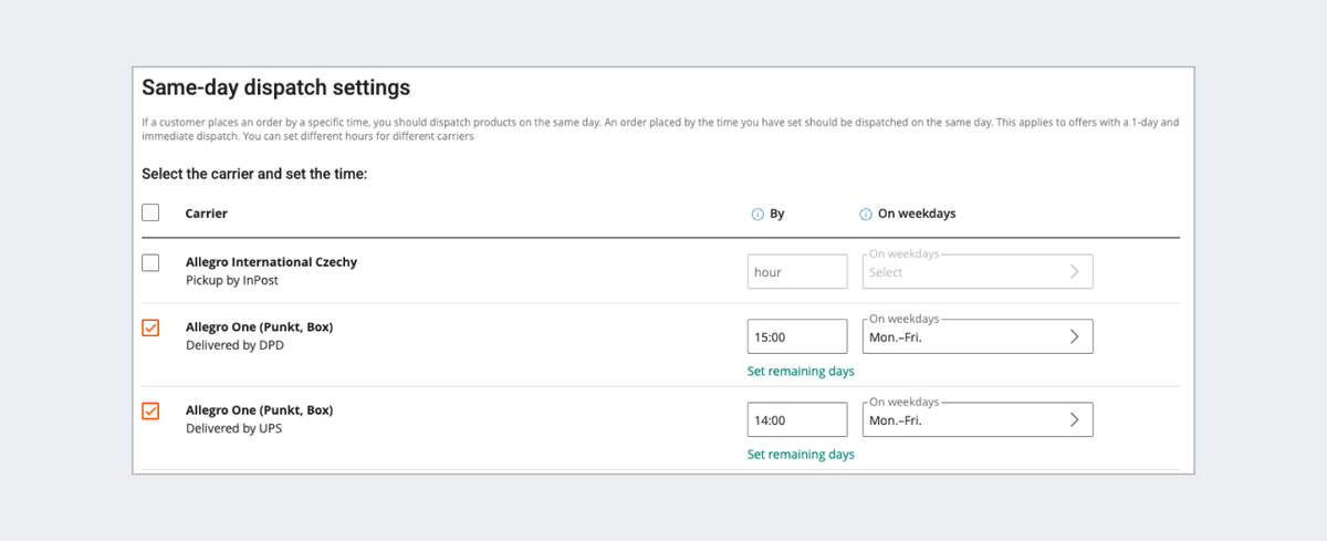如何使用Allegro One（Point、Box）发送包裹 - 在波兰Allegro上销售 - 帮助中心 - Allegro.pl