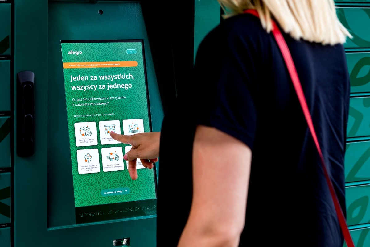 Startują dostawy do zielonych automatów paczkowych - One Box by Allegro - Allegro.pl