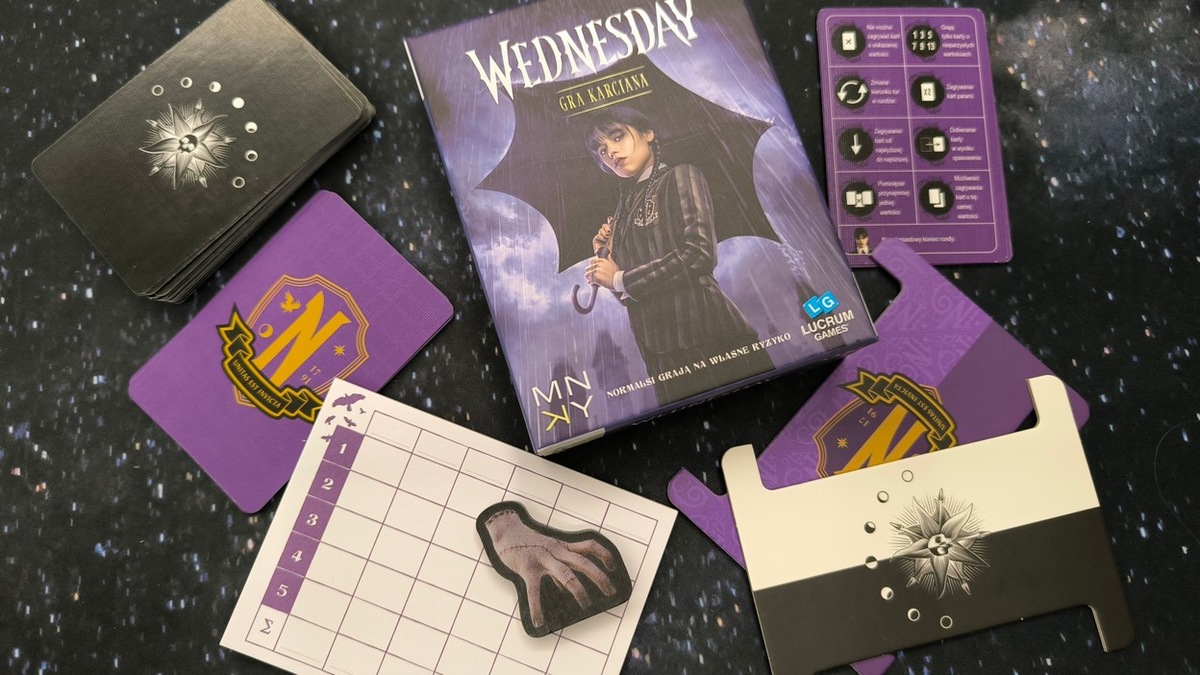 Wednesday: Gra karciana – recenzja gry na podstawie popularnego serialu ...