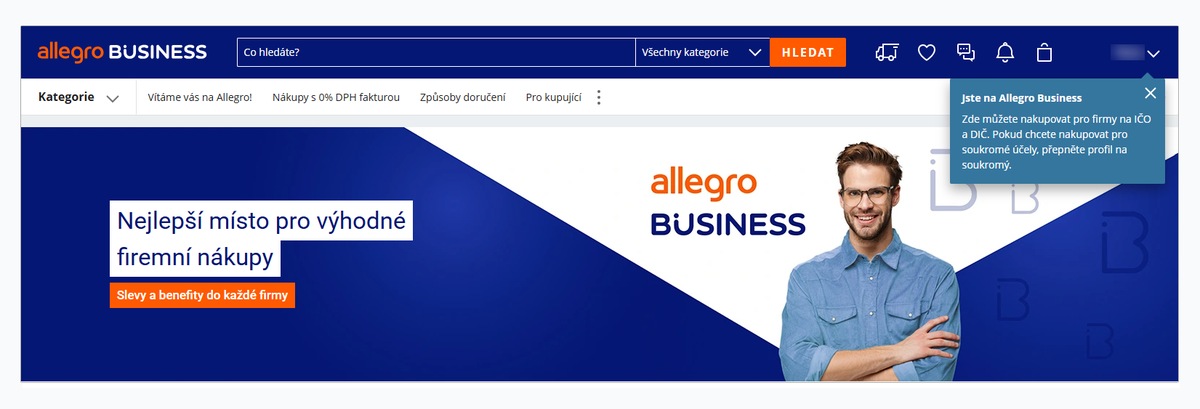 Poznejte Allegro Business – Firemní prodej – Pomoc pro prodejce – Allegro
