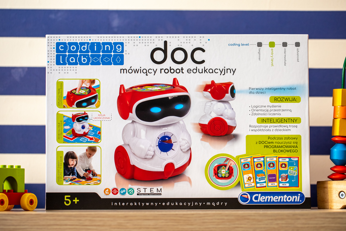 Clementoni Doc Mówiący Robot Edukacyjny – recenzja - Allegro.pl