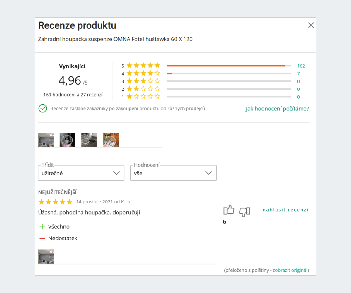 Kde můžete zkontrolovat recenze produktu a jak je přidáte - Centrum ...