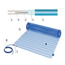 OGRZEWANIE PODŁOGOWE POD PANELE 8m2 MATA GRZEWCZA 200W/m2 + TERMOSTAT (4751028121906) • Cena ...