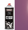 RAL 4011 PÓŁMAT 16-40% NITRO LAKIER FARBA DREWNO METAL SPRAY 400ML ...