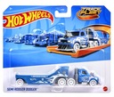 HOT WHEELS TRACK FLEET AUTKO TRANSPORTER SEMI RODGER DODGER HVF03 - Allegro