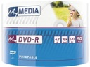 Disky DVD-R MyMedia 16x 4.7GB Printable Wrap (Spindle 50) za 300.00CZK ...