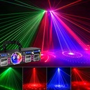 Diszkó lézer LED gömb disco projektor RGBW & UV stroboszkóp za 46355 ...